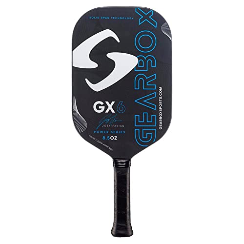 【中古】【未使用・未開封品】Gearbox GX6 ピックルボールパドル 3 15/16" (standard) ブルー【メーカー名】【メーカー型番】【ブランド名】Gearbox アウトドア 【商品説明】Gearbox GX6 ピックルボー...