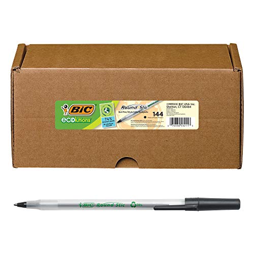 【中古】【未使用・未開封品】BIC Ecolutions Round Stic Ballpoint Pen【メーカー名】【メーカー型番】【ブランド名】Bicジャパン ポーラス, パントリー_筆記具_ペン, 高級筆記具ストア ボールペン, O...