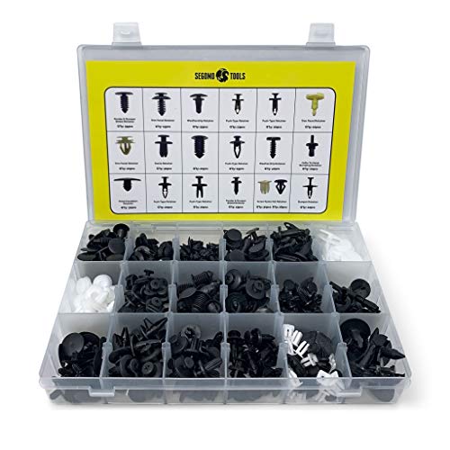 【中古】【未使用・未開封品】Segomo Tools 435ピース カーリテーナー プラスチックファスナー ボディパネル&トリムクリップキット - PFK435【メーカー名】【メーカー型番】【ブランド名】Segomo Tools 外装・エア...
