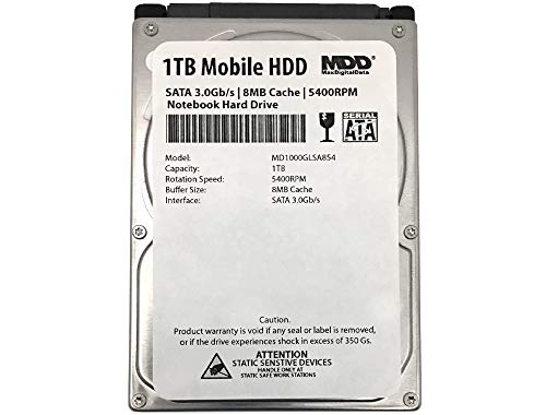 【中古】【未使用・未開封品】MaxDigitalData 1TB 5400RPM 8MB キャッシュ(9.5mm) SATA 3.0Gb/s 2.5インチ モバイルHDD/ノートブックハードドライブ【メーカー名】【メーカー型番】【ブランド名...