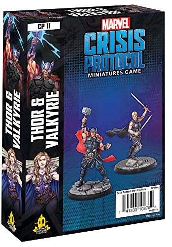 【中古】【未使用・未開封品】Marvel Crisis Protocol: マイティ・ソーとワルキューレ キャラクターパック【メーカー名】【メーカー型番】【ブランド名】Atomic Mass Games ボードゲーム, MARVEL, アナ...