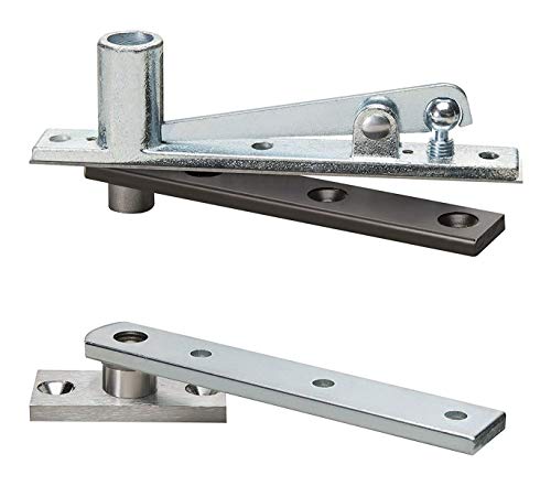 【中古】【未使用・未開封品】Rixson (Assa Abloy) センターハングピボットヒンジ、モデル128-3/4、内部ドア最大3フィート6インチx8フィート6インチ(250ポンド)、カラー:サテンクローム (626)【メーカー名】【メ...