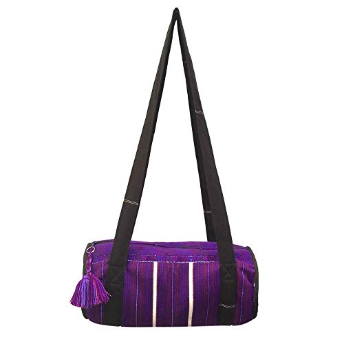 【中古】【未使用・未開封品】ハンドメイド グアテマラ製キャリーオンダッフルバッグ, パープル(Royal Purple), S【メーカー名】【メーカー型番】【ブランド名】Fair Trade Gypsy ボストンバッグ 【商品説明】ハンドメ...