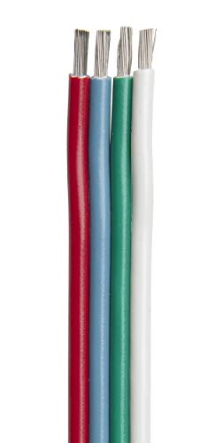 【中古】【未使用・未開封品】Ancor ボンディングケーブル 18/4 AWG (4 x 1mm2)、フラット - 100フィート - RD/LB/GN/WH【メーカー名】【メーカー型番】【ブランド名】ANCOR スピーカーケーブル 【商品...