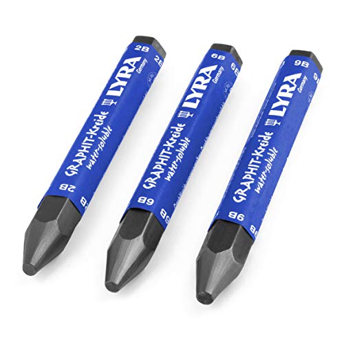 【中古】【未使用・未開封品】Lyra Graphit Stick - 水溶性グラファイトシェーディングとスケッチクレヨン - 3-2B / 6B / 9B【メーカー名】【メーカー型番】【ブランド名】Fila Lyra クレヨン, クレヨン,...