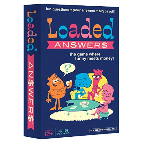 【中古】【未使用・未開封品】All Things Equal, Inc. - LOADED ANSWERS The Exciting Twist On The Popular Loaded Questions Family/Party Ga...