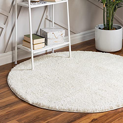 【中古】【未使用・未開封品】Rugs.com ソフトソリッドシャグコレクション ラウンドラグ ? 4フィート 円形ターコイズシャグラグ キッチン、ダイニングルームに最適【メーカー名】【メーカー型番】【ブランド名】Rugs.com ラグ 【商...