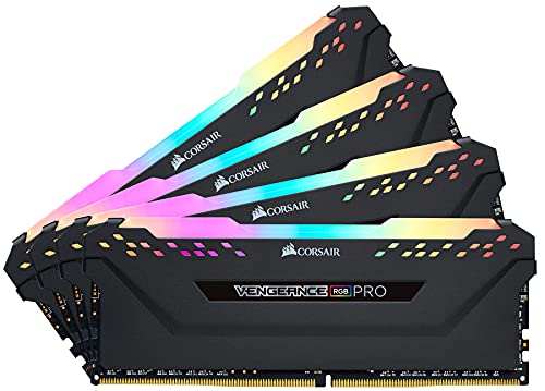 【中古】【未使用・未開封品】CORSAIR DDR4-3200MHz デスクトップPC用 メモリ VENGEANCE RGB PROシリーズ 64GB [16GB×4枚] CMW64GX4M4E3200C16【メーカー名】【メーカー型番】【...