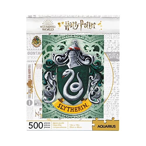 【中古】【未使用・未開封品】Harry Potter (ハリーポッター) Slytherin (スリザリン) 500 Piece Jigsaw Puzzle (500 ピース ジグソーパズル) [並行輸入品]【メーカー名】【メーカー型番】【...