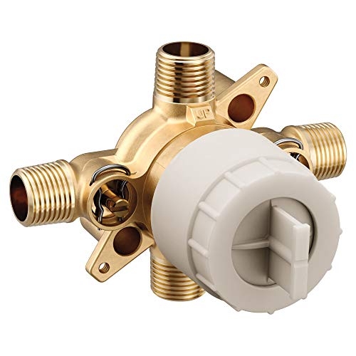 【中古】【未使用・未開封品】Moen U140CIS M-CORE 3シリーズ 4ポートタブとシャワー 事前に製造されたミキシングバルブ CC/IPS接続と停止、または未仕上げ【メーカー名】【メーカー型番】【ブランド名】Moen 浴室水栓,...