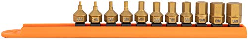 【中古】【未使用・未開封品】Mayhew Tools 16005 Titanium-Coated Low-Profile Dual Drive Set, Metric Hex, 11 Piece 141［並行輸入］【メーカー名】【メーカー型...