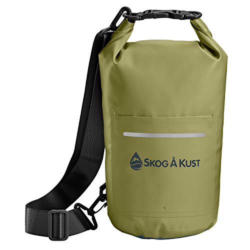 【中古】【未使用・未開封品】Skog ? Kust DrySak 防水ドライバッグ | 5L アーミーグリーン【メーカー名】【メーカー型番】【ブランド名】Skog ? Kust Sports - AmazonGlobal free ship...