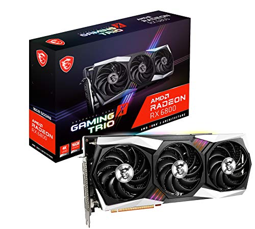 【中古】【未使用・未開封品】MSI Radeon RX 6800 GAMING X TRIO 16G グラフィックスボード VD7459【メーカー名】【メーカー型番】【ブランド名】MSI グラフィックボード, グラフィックボードとは, VG...