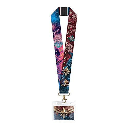 【中古】【未使用・未開封品】Marvel (マーベル) Captain Marvel (キャプテン・マーベル) Deluxe Lanyards デラックス 幅広タイプ 3.7cm (名札 首ひも) [並行輸入品]【メーカー名】【メーカー型番...