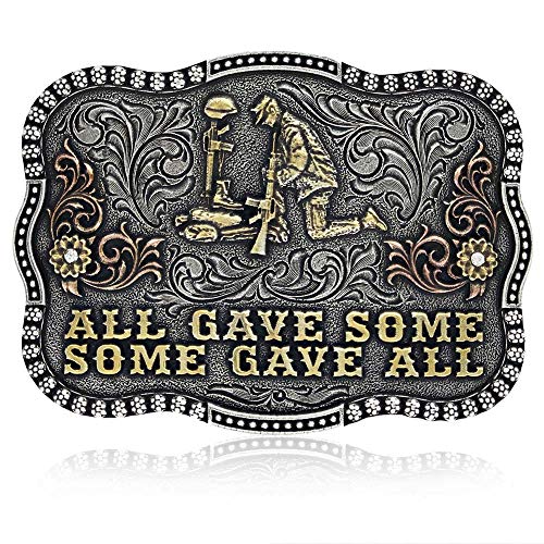 【中古】【未使用・未開封品】Montana Silversmiths All Gave Some Remembrance Attitude Buckle【メーカー名】【メーカー型番】【ブランド名】Montana Silversmiths 腕...