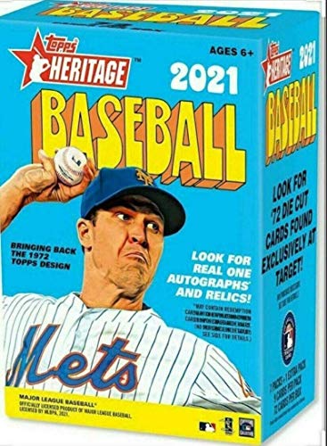 【中古】【未使用・未開封品】MLB 2021 Topps ヘリテージ ベースボールブラスターボックス 1箱8パック 野球 カード【メーカー名】【メーカー型番】【ブランド名】Topps スポーツファングッズ, Sports - AmazonG...