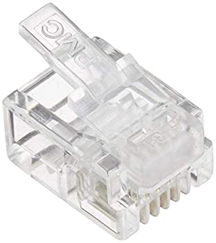 【中古】【未使用未開封】タローズ TARO'S RJ11/12モジュラープラグ/コネクタ 6極4芯(6P4C) 100個入 エコ簡易パッケージ CRJ11-100P4【メーカー名】Taro's(Taro's)【メーカー型番】CRJ11-10...