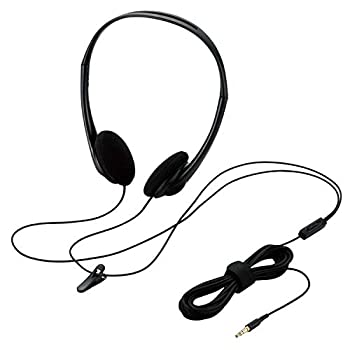 【中古】エレコム ステレオヘッドホン オープンエアー型 音量調整付 モノラル/ステレオ切替スイッチ付 からまりにくいフラットなロングケーブル 5.0m EHP-TVOH0450BK【メーカー名】エレコム【メーカー型番】EHP-TVOH045...