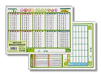 【中古】イカリボシ 書き消し出来る下敷き かけざん(九九)・時間割 MO-2N【メーカー名】イカリボシ【メーカー型番】MO-1N【ブランド名】イカリボシ【商品説明】イカリボシ 書き消し出来る下敷き かけざん(九九)・時間割 MO-2N付属品...