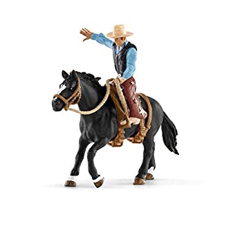 【中古】【未使用未開封】シュライヒ ファームワールド サドル・ブロンク・ライディング(カウボーイ) フィギュア 41416【メーカー名】シュライヒ(Schleich)【メーカー型番】41416【ブランド名】シュライヒ(Schleich)【商...