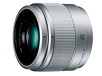 【中古】【未使用未開封】パナソニック 単焦点レンズ マイクロフォーサーズ用 ルミックス G 25mm/ F1.7 ASPH. シルバー H-H025-S【メーカー名】パナソニック(Panasonic)【メーカー型番】H-H025-S【ブラン...