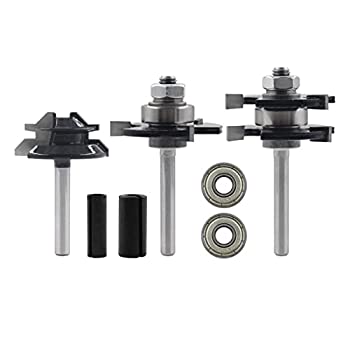 【中古】カーバイドミリングカッター 7ピース45度ロッキングマイターとTトルテンルータービット1/4"木材彫刻のためのシャンクウッドエンダー【メーカー名】【メーカー型番】【ブランド名】Xiaohu レシプロソー, カテゴリー別 【商品説明】...