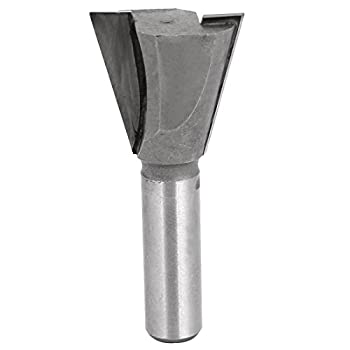 【中古】Aexit 木工丸シャンク1/2'×1 1/4 ''ダブテールルータビットカッター(Travail du bois queue ronde 1/5,1 cm x 1 1/10,2 cm queue d'aronde Routeur ...