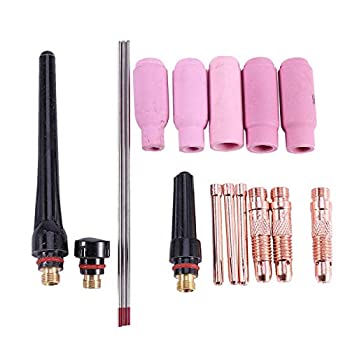 【中古】Genericd 17個溶接機溶接トーチティグカップコレットボディノズルキットタングステン電極、 -17/18/26ティグ溶接トーチ用【メーカー名】【メーカー型番】【ブランド名】Genericd ヒートガン 【商品説明】Generi...