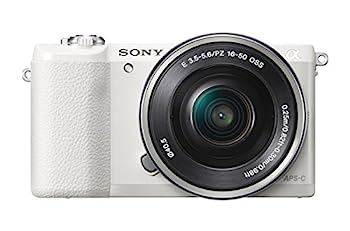 【中古】Sony - Alpha A5100 Mirrorless Camera [with 16-50mm Retractable Lens] Wi-Fi and NFC Enabled, International version - ...