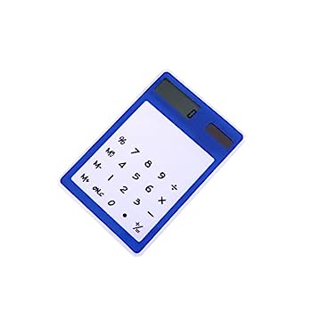 【中古】Ciieeo 学生用電卓 ポータブル電卓 透明電卓 タッチスクリーン電卓 オフィス 自宅 学校用【メーカー名】【メーカー型番】【ブランド名】Ciieeo 一般電卓 【商品説明】Ciieeo 学生用電卓 ポータブル電卓 透明電卓 タッ...