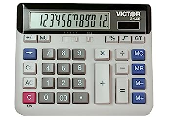 【中古】2140 Desktop Business Calculator, 12-Digit LCD (並行輸入品)【メーカー名】【メーカー型番】【ブランド名】ビクター(VICTOR) ビジネス電卓 【商品説明】2140 Desktop B...