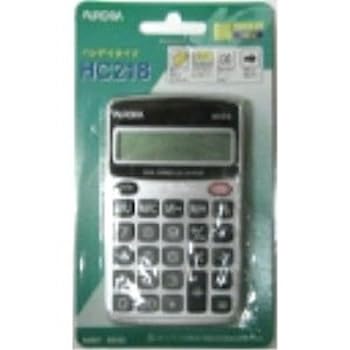 【中古】【セット販売】 オ-ロラジャパン ハンディ電卓 12桁表示 HC218×20個【メーカー名】【メーカー型番】【ブランド名】オーロラジャパン(Aurora Japan) ビジネス電卓, まとめ買い対象商品【B】 オフィス機器 【商品説...
