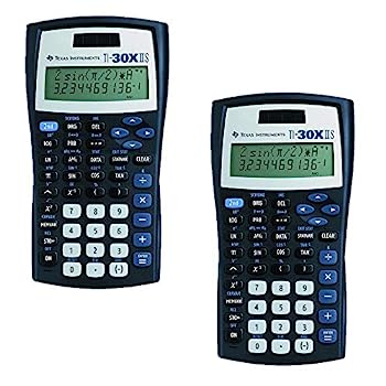 【中古】Texas Instruments TI-30X IIS 2-Line Scientific Calculator, Black with Blue Accents【メーカー名】【メーカー型番】【ブランド名】Texas Instru...