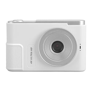 【中古】デジタルカメラ 4K、48MP 16x デジタルズーム 2.4 インチ画面、子供学生 Vlog 用ポータブルコンパクトカメラ (WHITE)【メーカー名】【メーカー型番】【ブランド名】Elprico コンパクト 【商品説明】デジタル...