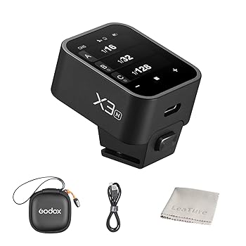 【中古】【GODOX正規代理店】Godox X3-N ワイヤレスフラッシュトリガー 送信機 ニコン Nikonカメラに対応 HD OLEDタッチスクリーン 2.4GHzワイヤレスXシステム i-TTL コマンダー トランスミッター 日本語説...
