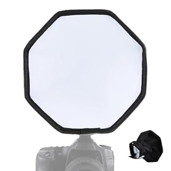 【中古】Hozilen カメラフラッシュディフューザー、スピードライトディフューザー,マクロ写真ライトソフトボックス | スピードライト ソフトボックス、八角形フラッシュ ソフトボックス、ほとんどのカメラ用のソフト ライト カバー【メーカー...