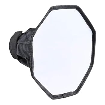 【中古】カメラフラッシュディフューザー - スピードライトディフューザー, マクロ写真ライトソフトボックス, 八角形のソフトライトカバー、ほとんどのカメラにフィットフラッシュ撮影が強化, 八角形ソフトライトカバー【メーカー名】【メーカー型番...