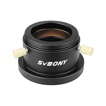【中古】SVBONY SA404 望遠鏡アダプター M48からM42 1.25インチ アルミニウム合金 SV41スポッティングスコープ対応 SLR用のM42おねじ付き【メーカー名】【メーカー型番】【ブランド名】SVBONY 望遠鏡用カメラ・...