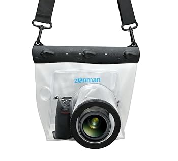 【中古】Zonmanデジタル一眼レフカメラ用 防水 水中ハウジングケース ポーチ ドライバッグ キヤノン ニコン ソニー PENTAX用 (透明)【メーカー名】【メーカー型番】【ブランド名】ZONMAN ハウジングケース 【商品説明】Zon...