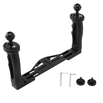 【中古】asdfs ハンドヘルドスタビライザー ダイビング 水中ハウジング トレイ/グリップ 防水 ドームポート用ダブルハンドル付き 防水ケース【メーカー名】【メーカー型番】【ブランド名】asdfs パーツ・アクセサリ 【商品説明】asdf...