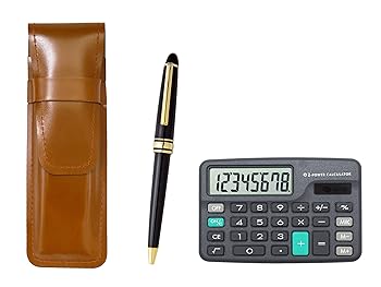 【中古】ミニ電卓付 スリム牛革ペンケース茶 メタルリングキャップスライド式レトロペンセット T23-D-ASC-8838B【メーカー名】【メーカー型番】【ブランド名】タキザワ ペンケース 【商品説明】ミニ電卓付 スリム牛革ペンケース茶 メタ...