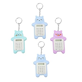 【中古】Veemoon 4個 算術 電卓 ミニ 漫画 電卓 ユニバーサル ミニ 電卓 漫画 電卓 キーホルダー 電卓 ツール クマ 形 電卓 学生 ミニ 電卓【メーカー名】【メーカー型番】【ブランド名】Veemoon 関数電卓 【商品説明】...