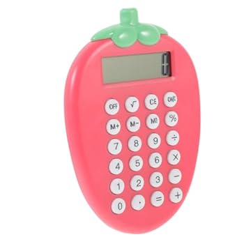 【中古】SECFOU 小さな電卓 みにpc みにpc かわいい電卓 多用途の電卓 かわいいポータブル電卓 オフィス電卓 愛らしい電卓 ポータブル学用品 ポケット電卓 ハンドヘルド電卓 卓上電卓 腹筋 赤【メーカー名】【メーカー型番】【ブラン...
