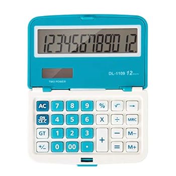 【中古】12桁ソーラー折りたたみミニ電卓デュアルパワーオフィス電子ハンドヘルドポケット電卓 (Color : B)【メーカー名】【メーカー型番】【ブランド名】YANYUESHOP 一般電卓 【商品説明】12桁ソーラー折りたたみミニ電卓デュア...
