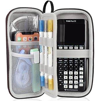 【中古】ZUJFPL ハードグラフ電卓ケース Texas Instruments TI-84 Plus CE/TI-84 Plus/TI-Nspire CX II CAS/TI-Nspire CX II/TI-83 Plus/TI-85/T...