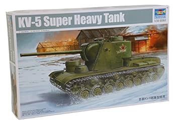 【中古】トランペッター 1/35 ソビエト軍 KV-5超重戦車 プラモデル【メーカー名】【メーカー型番】【ブランド名】トランペッター(TRUMPETER) 戦車・軍用車両・大砲 【商品説明】トランペッター 1/35 ソビエト軍 KV-5超重...