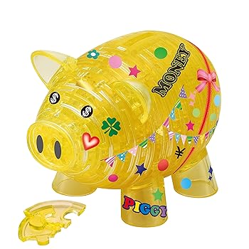 【中古】93ピースジグソーパズル ブタの貯金箱・イエロー【メーカー名】【メーカー型番】【ブランド名】ビバリー(BEVERLY) 貯金箱 ビバリー(BEVERLY)【商品説明】93ピースジグソーパズル ブタの貯金箱・イエロー当店では初期不良に...