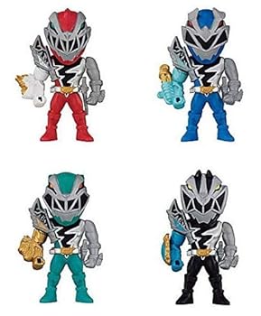 【中古】騎士竜戦隊リュウソウジャー リミックスヒーローズ [アソート4種セット (1.レッド(ツヨソウル)/2.ブルー(ノビソウル)/4.グリーン(ハヤソウル)/5.ブラック(カタソウル))]【メーカー名】【メーカー型番】【ブランド名】ノー...