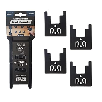 【中古】ステルスマウント ツールマウントボッシュ18V用（4個入り）ブラック TM-BO18-BLK-4【メーカー名】【メーカー型番】【ブランド名】StealthMounts レシプロソー 【商品説明】ステルスマウント ツールマウントボッシ...