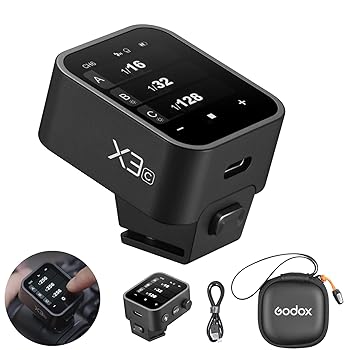 【中古】【未使用】Godox X3-C TTL ワイヤレス フラッシュ トリガー キヤノン カメラ、OLED タッチ スクリーン フラッシュ送信機、内蔵リチウム電池サポート急速充電 (Godox Xpro-c/XProII-C アップグレー...